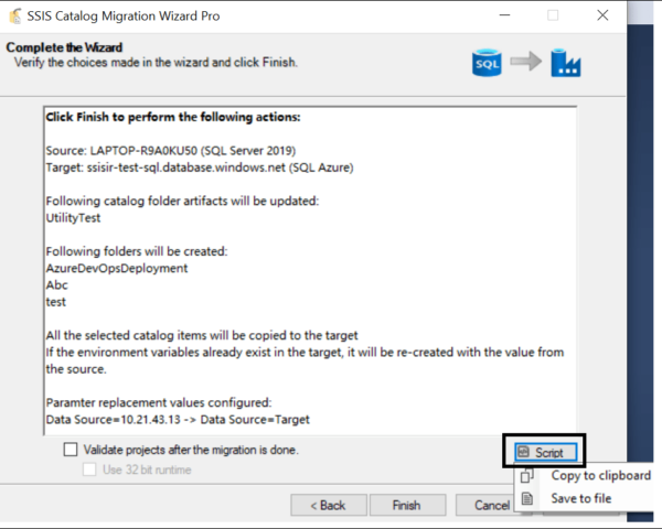 SSIS Catalog Migration Wizard - Visual Studio Marketplace - AzureOps