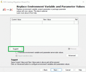 Copy SSIS Environment variables to another server - AzureOps