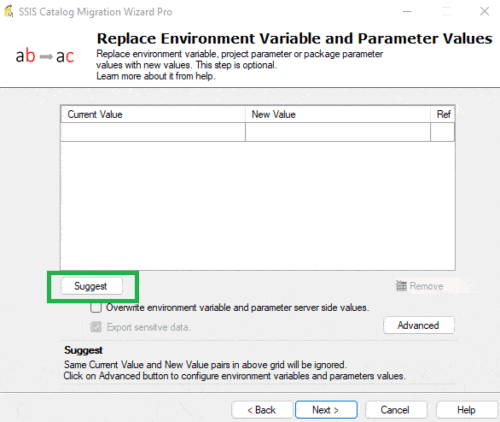 Copy SSIS Environment variables to another server - AzureOps