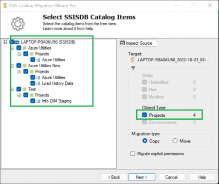 Export SSIS project from SQL Server - AzureOps