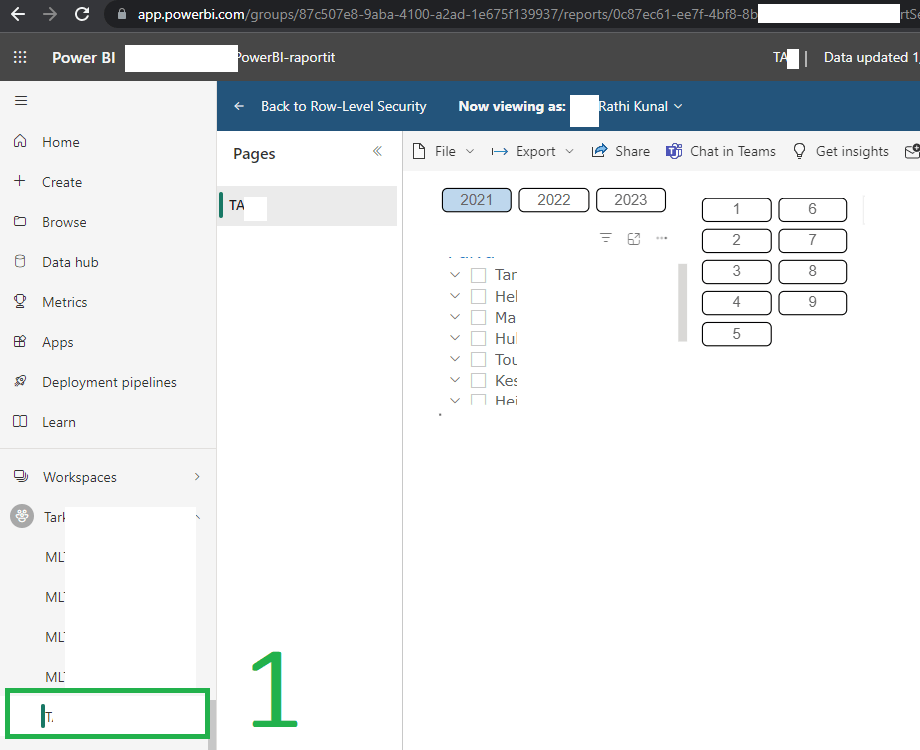 How To Test RLS in Power BI Service - AzureOps