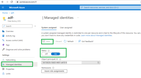 Connect Azure SQL from Data Factory using Managed Identity - AzureOps
