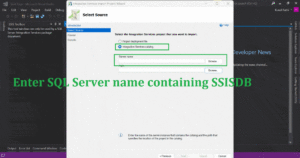 Open ispac File in Visual Studio - AzureOps