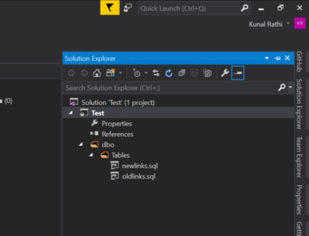 Open DACPAC File in Visual Studio - AzureOps