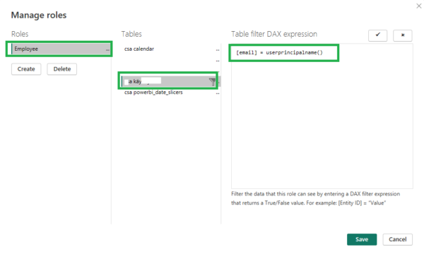 Implement RLS in Power BI - AzureOps